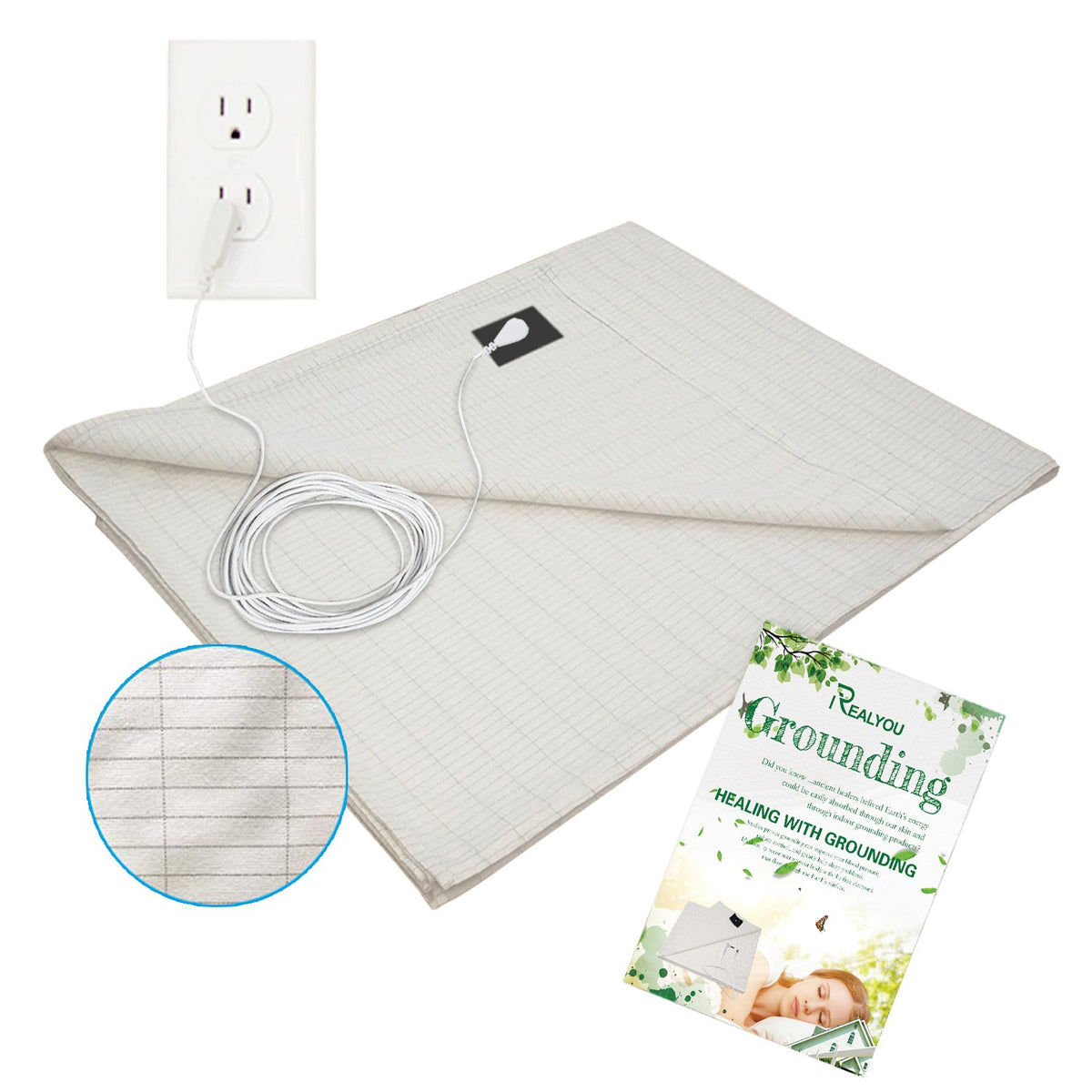 Best Earthing Bed Flat Sheet for Grounding | Realyou Store